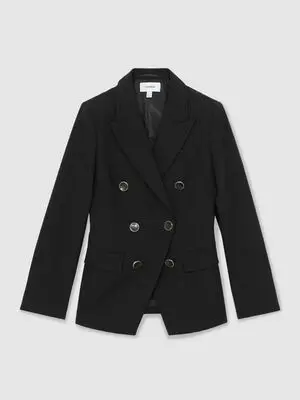 REISS Lia Petite Wool-blend Blazer