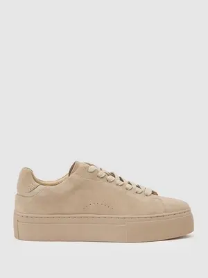 Reiss Lace Up Sneakers For Women