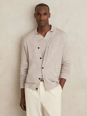 Men's Beige Cardigans