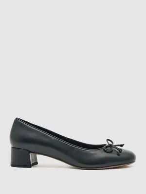 Reiss Block Heel Pumps