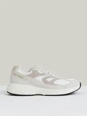 REISS Panelled Running Trainers