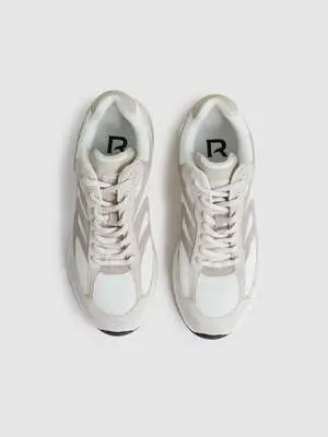 REISS Panelled Running Trainers