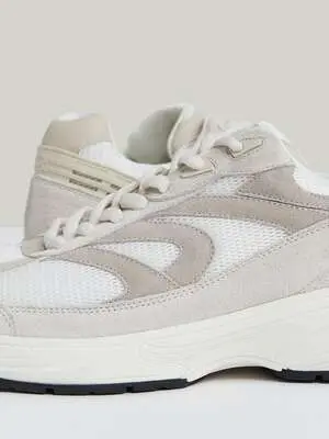 REISS Panelled Running Trainers