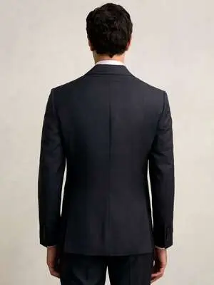 REISS Seminar Wool Single-breasted Check Suit Blazer Tailored-fit