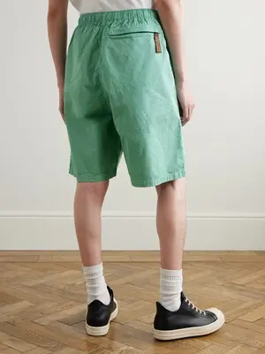 Kapital Cotton-twill Wide-leg Shorts