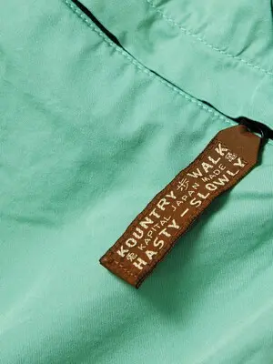 Kapital Cotton-twill Wide-leg Shorts