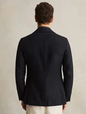 REISS Gallagher Wool-blend Single-breasted Blazer Tailored-fit