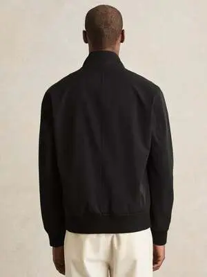 REISS Brad Funnel-neck Technical Jacket