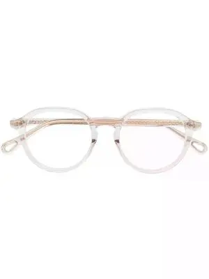 Chloé Round Frame Glasses - White