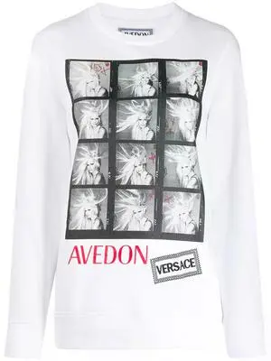 Versace Avedon Print T-shirt - White