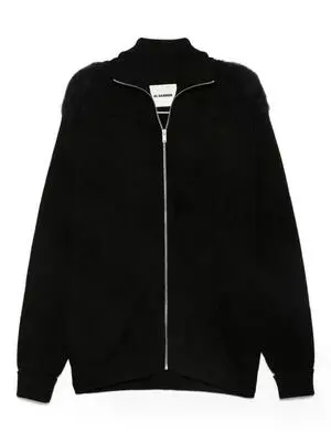 JIL SANDER High-neck Zip-up Cardigan
