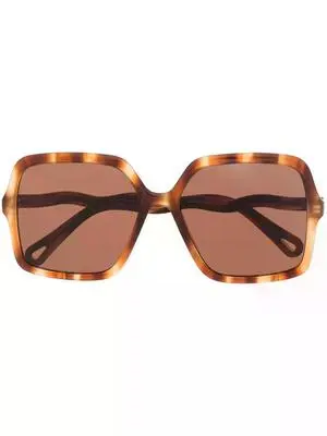 Chloé Oversized Sunglasses - Brown