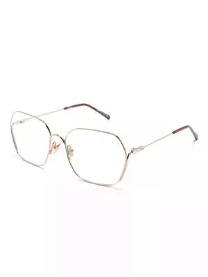 Chloé Metal Geometric-frame Glasses