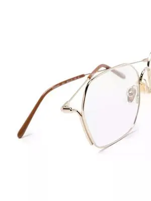 Chloé Oversized Geometric-frame Glasses