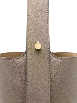 Loewe Mini Pebble Bucket Bag - Grey