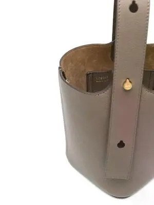 Loewe Mini Pebble Bucket Bag - Grey