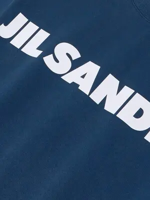 JIL SANDER Logo-print Cotton-jersey T-shirt