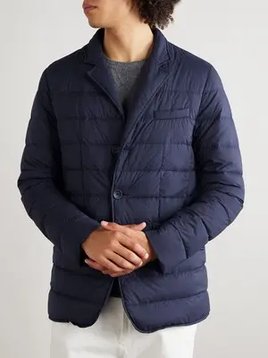 Herno La Giacca Convertible Quilted Nylon Down Jacket