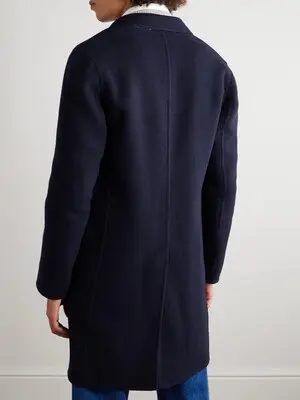 Etro Reversible Wool-blend Felt Coat