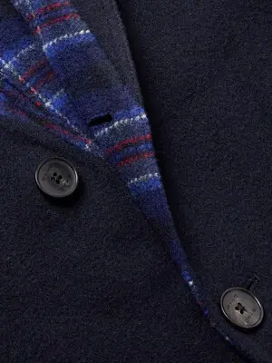 Etro Reversible Wool-blend Felt Coat