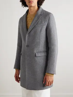 Herno Convertible Padded Wool-blend And Quilted Shell Coat