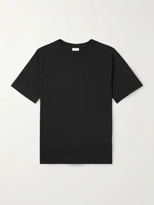 Dries Van Noten Cotton-jersey T-shirt - Black