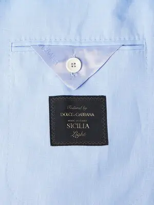 Dolce & Gabbana Linen Suit Jacket
