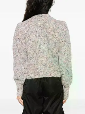 TWINSET Puff-sleeve Speckled Cardigan
