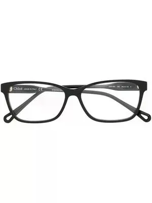 Chloé Square Frame Eyeglasses - Black