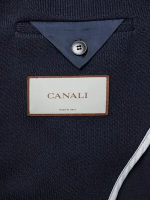 Canali Wool And Cotton-blend Field Jacket