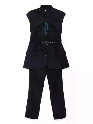 Monse Tailored Deconstructed Trousers - Blue