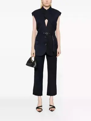 Monse Tailored Deconstructed Trousers - Blue