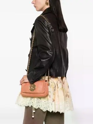 Chloé Heritage Leather Cross Body Bag - Orange