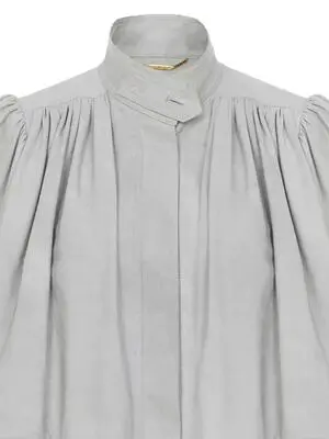 Chloé Balloon-sleeve High-neck Jacket