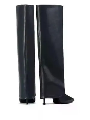 LE SILLA 110mm Andy Leather Cuffed Boots