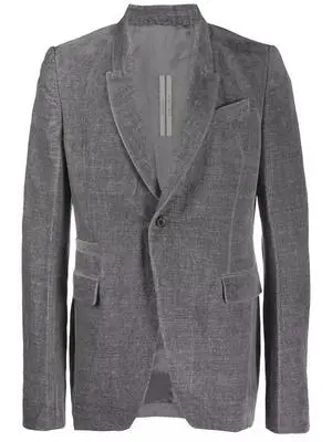 Rick Owens Velvet Blazer
