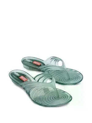 Melissa X Diesel Thong Sandals - Blue