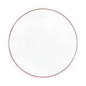 NON SANS RAISON Concorde Salad Plate - Red
