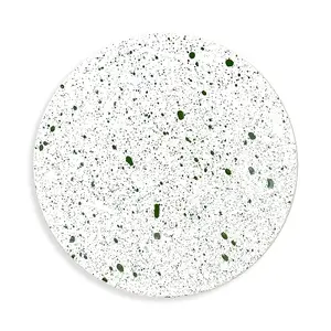 NON SANS RAISON Splash Dinner Plate Empire Green