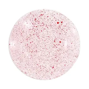 NON SANS RAISON Splash Dinner Plate - Red