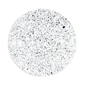 NON SANS RAISON Splash Dessert Plate - Navy Blue
