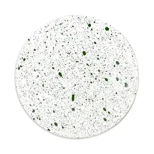 NON SANS RAISON Splash Bread & Butter Plate - Empire Green