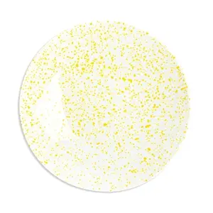 NON SANS RAISON Splash Bread & Butter Plate Yellow