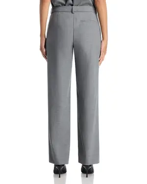 BOSS Tilda Wool Straight Pants
