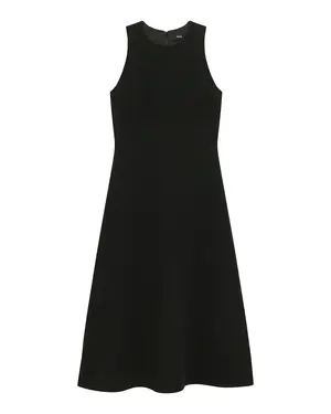 Theory A-line Midi Dress