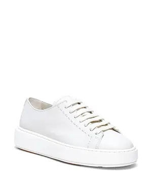 Santoni Paneled Sneakers For Women