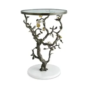 Michael Aram Lovebirds Accent Table