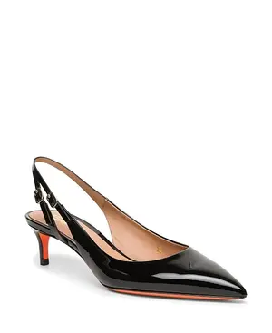 Santoni Pull On Pumps