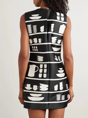 JW Anderson Printed Satin Mini Dress