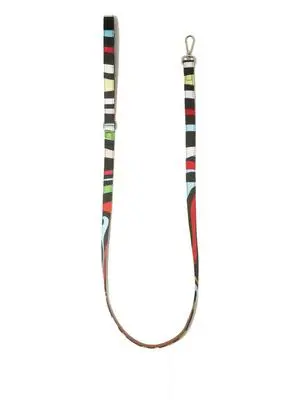 Emilio Pucci Marmo-print Dog Lead - Black